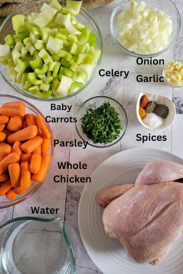 No Noodle Chicken Soup: Comfort Food Without the Carbs! - Hip Hip Gourmet