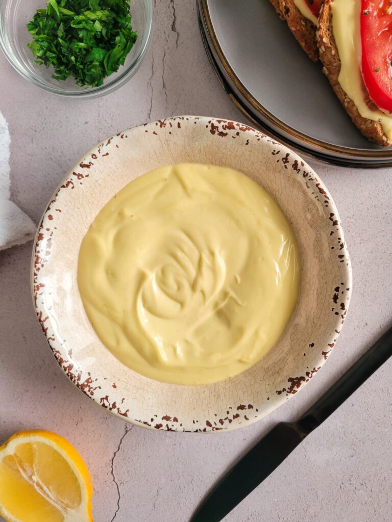1 Minute Mayo Recipe - Hip Hip Gourmet