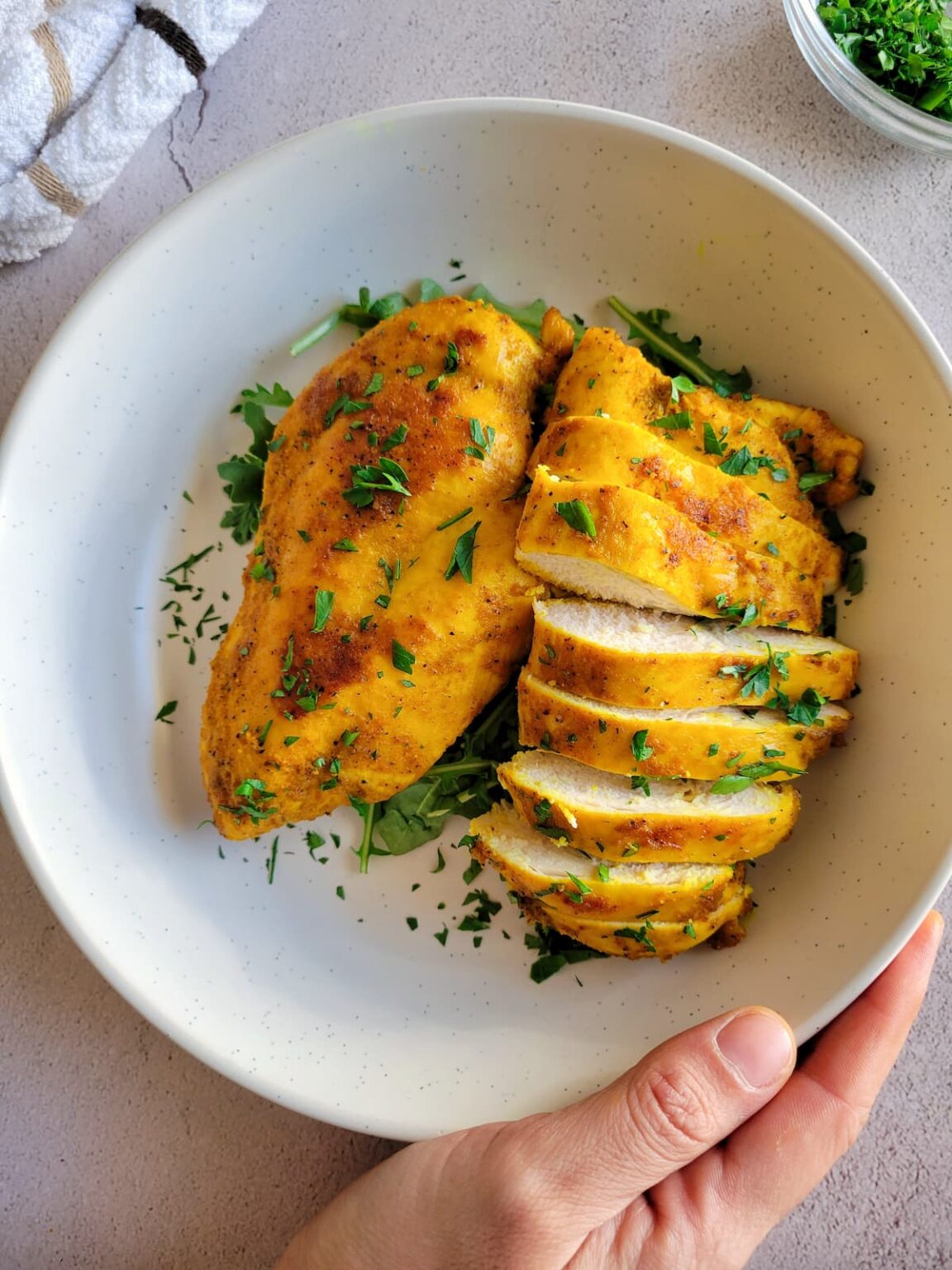 Healthy (Anti-Inflammatory) Turmeric Baked Chicken - Hip Hip Gourmet