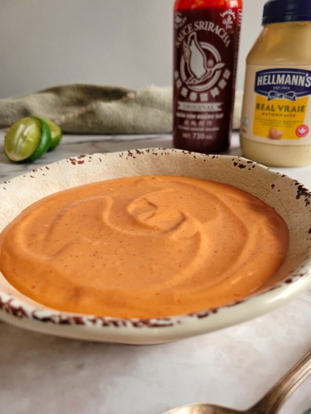 3 Ingredient Recipe for Spicy Mayo - Hip Hip Gourmet