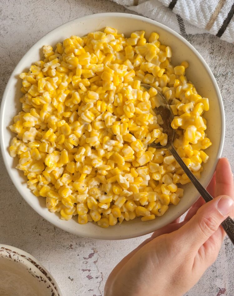 The Best Honey Butter Cream Cheese Corn - Hip Hip Gourmet