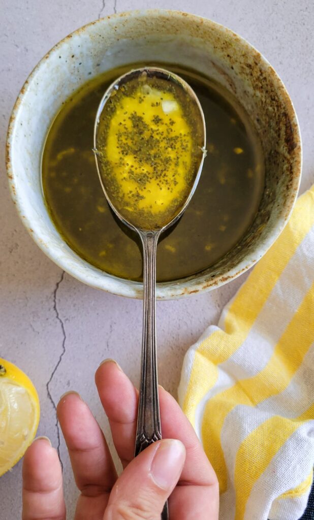 Quick & Easy Lemon Poppy Seed Dressing - Hip Hip Gourmet
