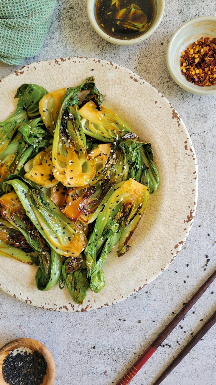 Easy Recipe for Bok Choy (Pan-Seared & Caramelized!) - Hip Hip Gourmet