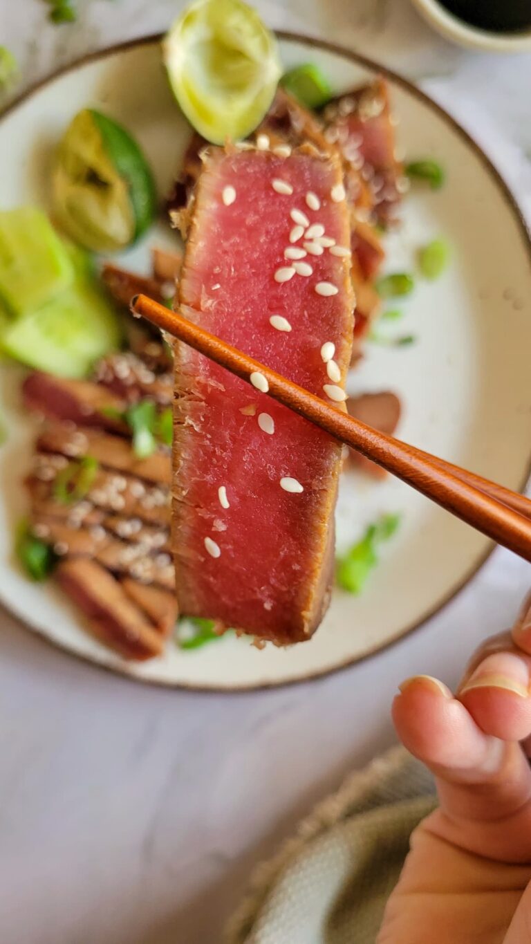 Grilled Marinated Tuna Steaks – Juicy & Flavourful! - Hip Hip Gourmet