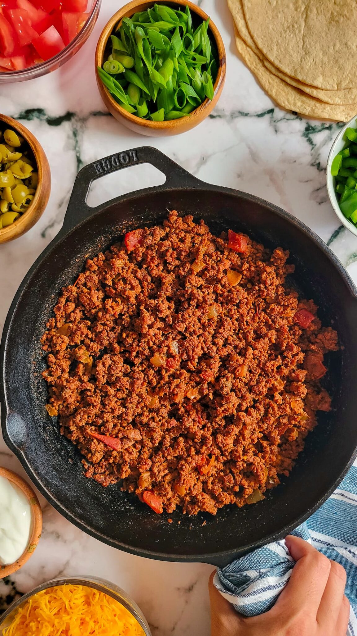 Quick & Easy Recipe for Taco Ground Beef - Hip Hip Gourmet