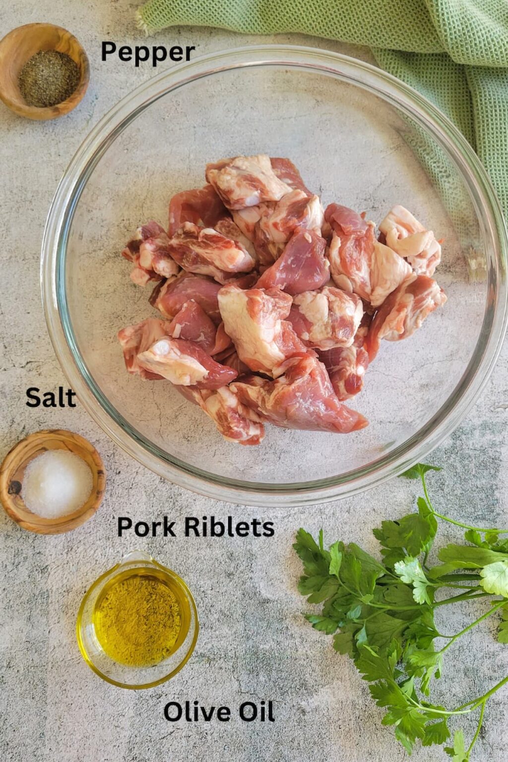 Riblets Pork Recipe (Pub Style Salt and Pepper Dry Ribs) - Hip Hip Gourmet