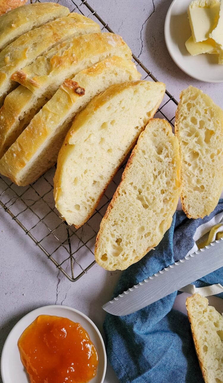 No Knead Bread: The Easiest Homemade Loaf Ever - Hip Hip Gourmet