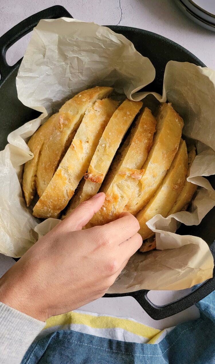 No Knead Bread: The Easiest Homemade Loaf Ever - Hip Hip Gourmet