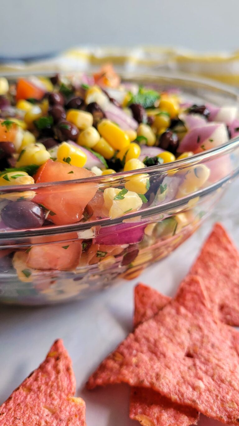 Salsa with Corn and Beans: A Must Try Flavour-Packed Side - Hip Hip Gourmet