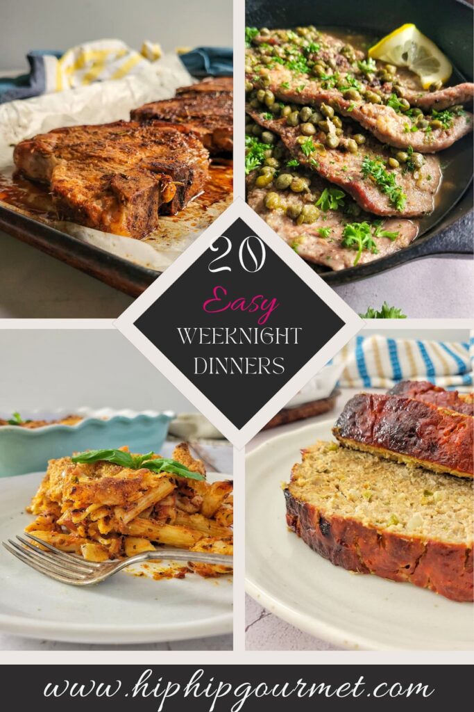 20 Easy Weeknight Dinners to Make This Month - Hip Hip Gourmet