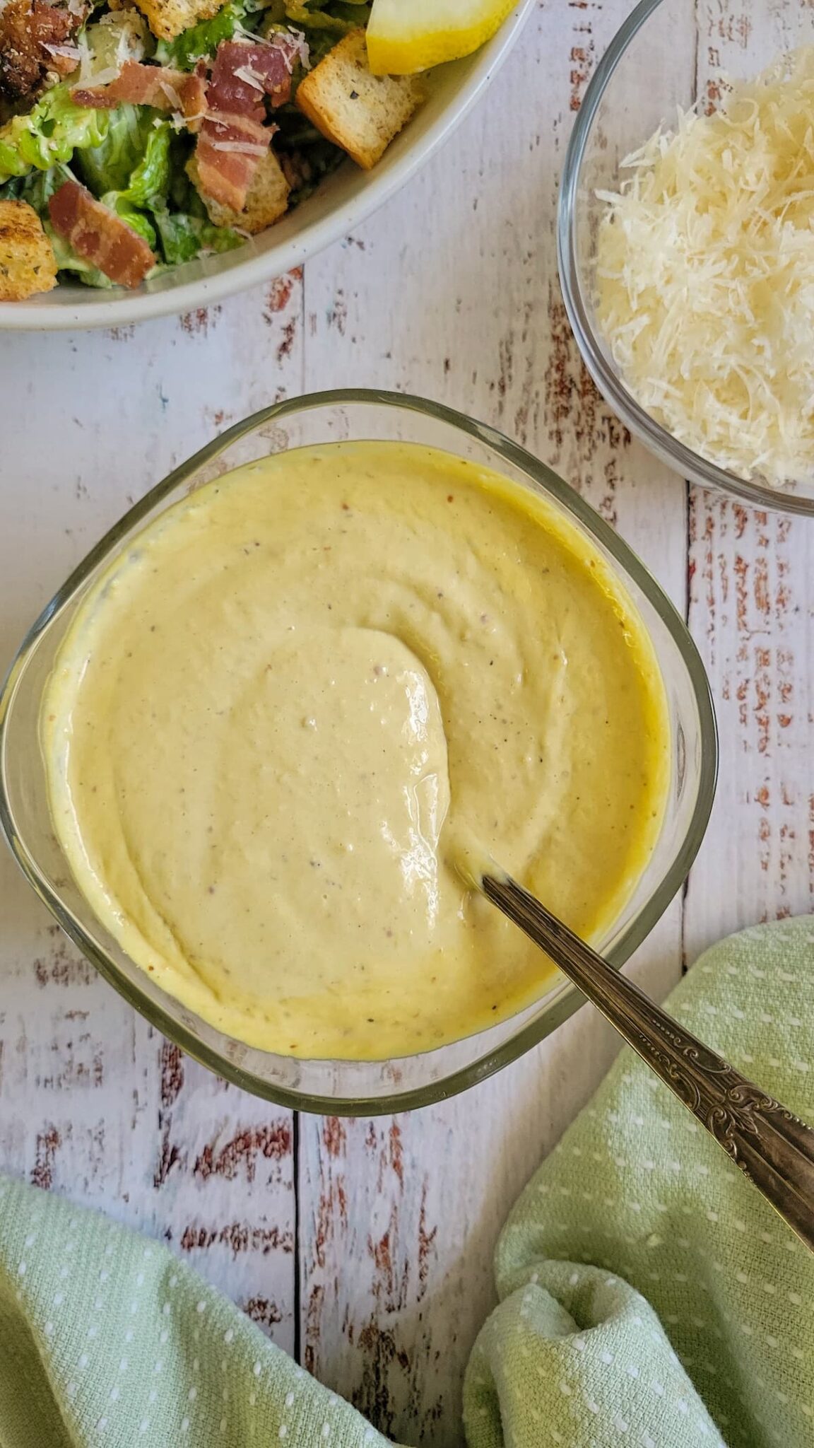 Quick & Easy Caesar Sauce (Dressing Recipe) - Hip Hip Gourmet