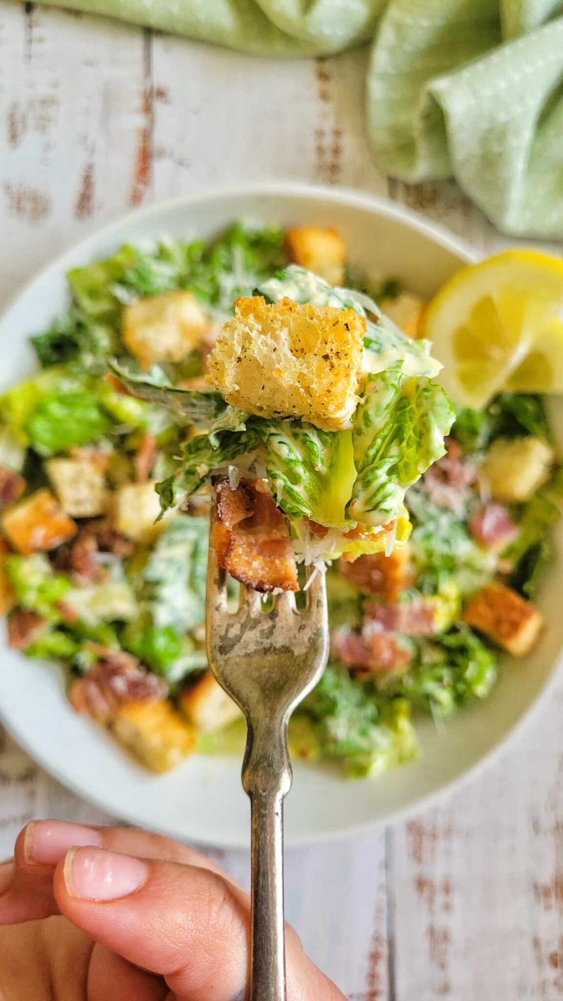 Classic Caesar Salad Recipe: Best Ever Homemade Version - Hip Hip Gourmet