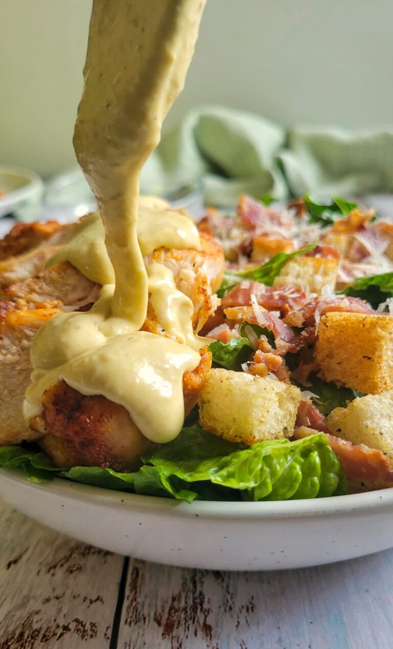 Quick & Easy Caesar Sauce (Dressing Recipe) - Hip Hip Gourmet