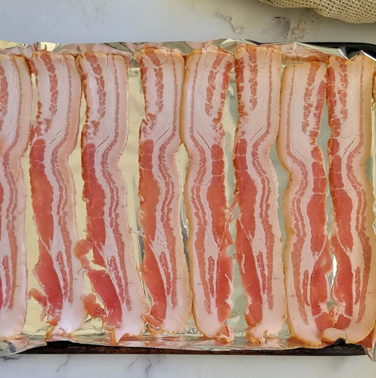 Mess-Free Oven Broiled Bacon - Hip Hip Gourmet