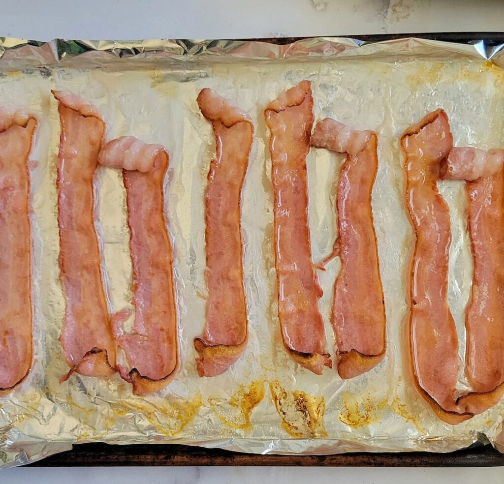 Mess-Free Oven Broiled Bacon - Hip Hip Gourmet