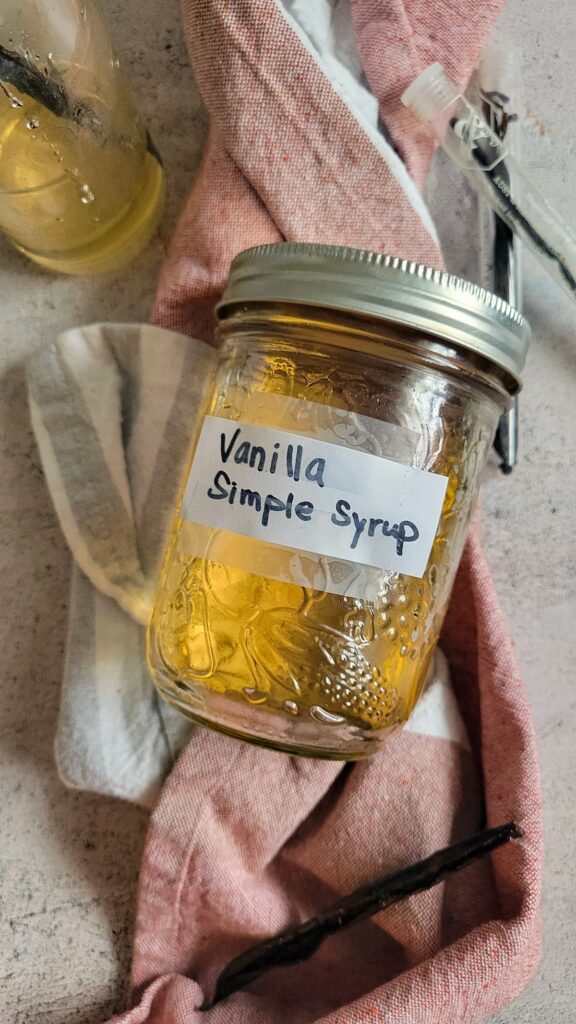 Vanilla Simple Syrup (for cocktails, coffee, and more!) - Hip Hip Gourmet
