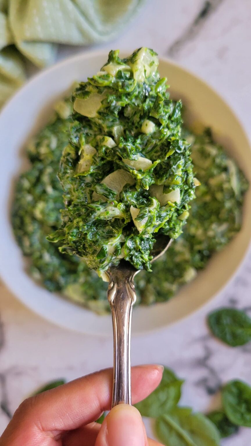 How To Make Creamed Spinach From Frozen - Hip Hip Gourmet