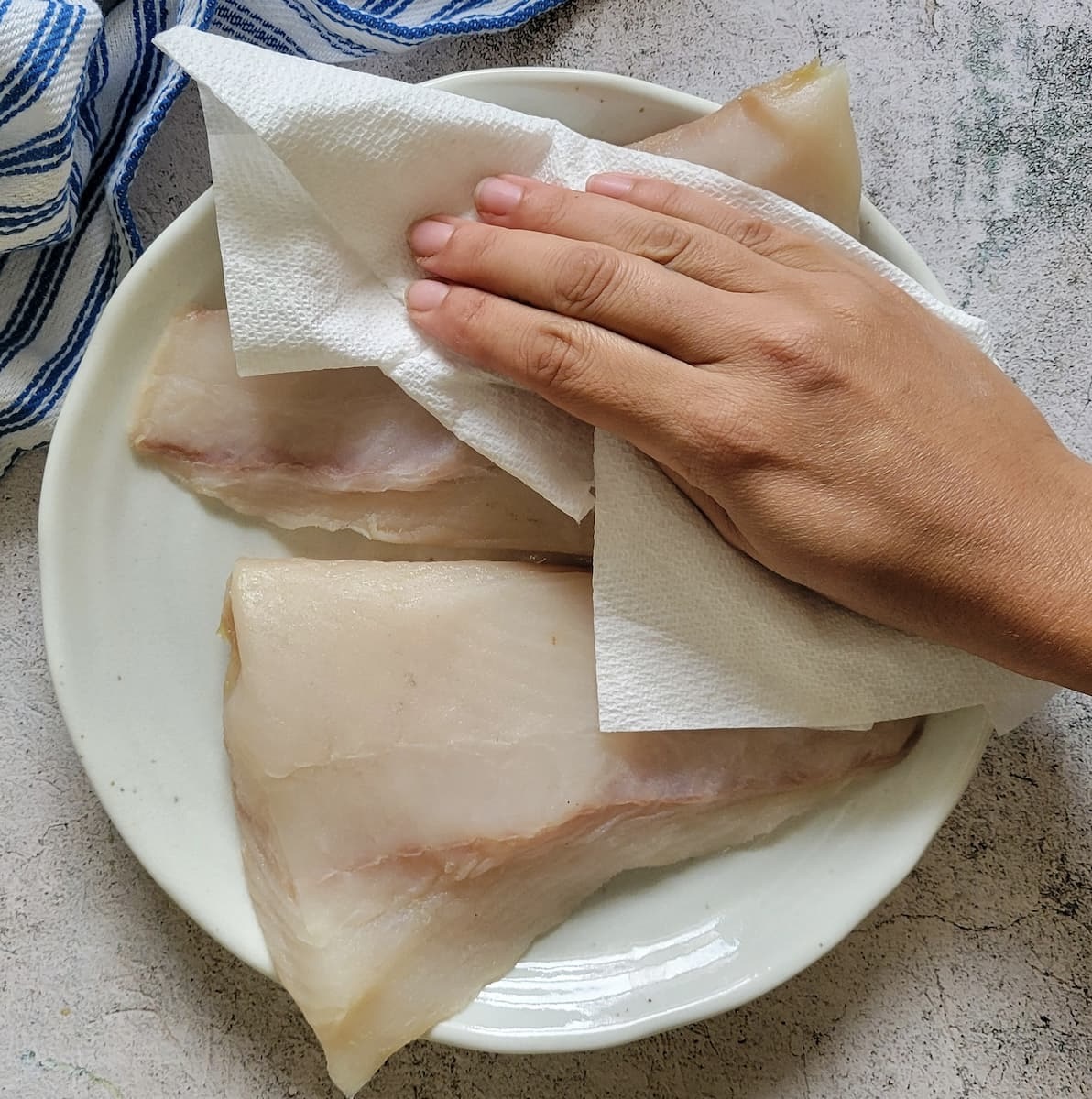 Recipe for Baked Halibut (Mediterranean Style) - Hip Hip Gourmet