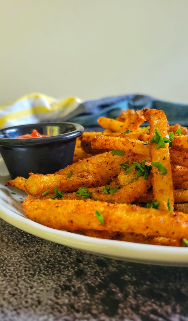 Crispy Keto Fries (The Ultimate Jicama Fry Recipe) - Hip Hip Gourmet
