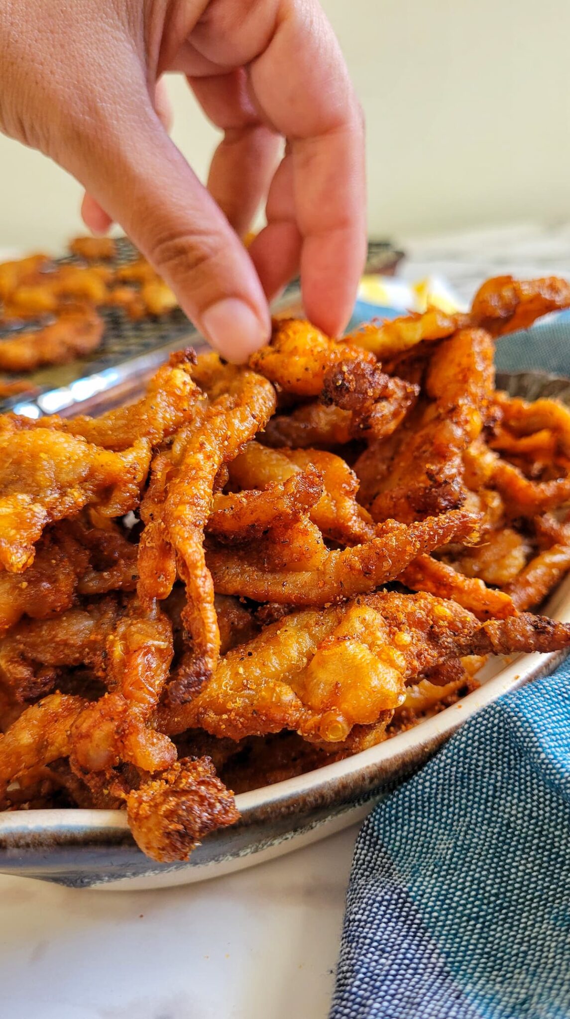 Crispy Chicken Skin Chips (Trust Me) - Hip Hip Gourmet