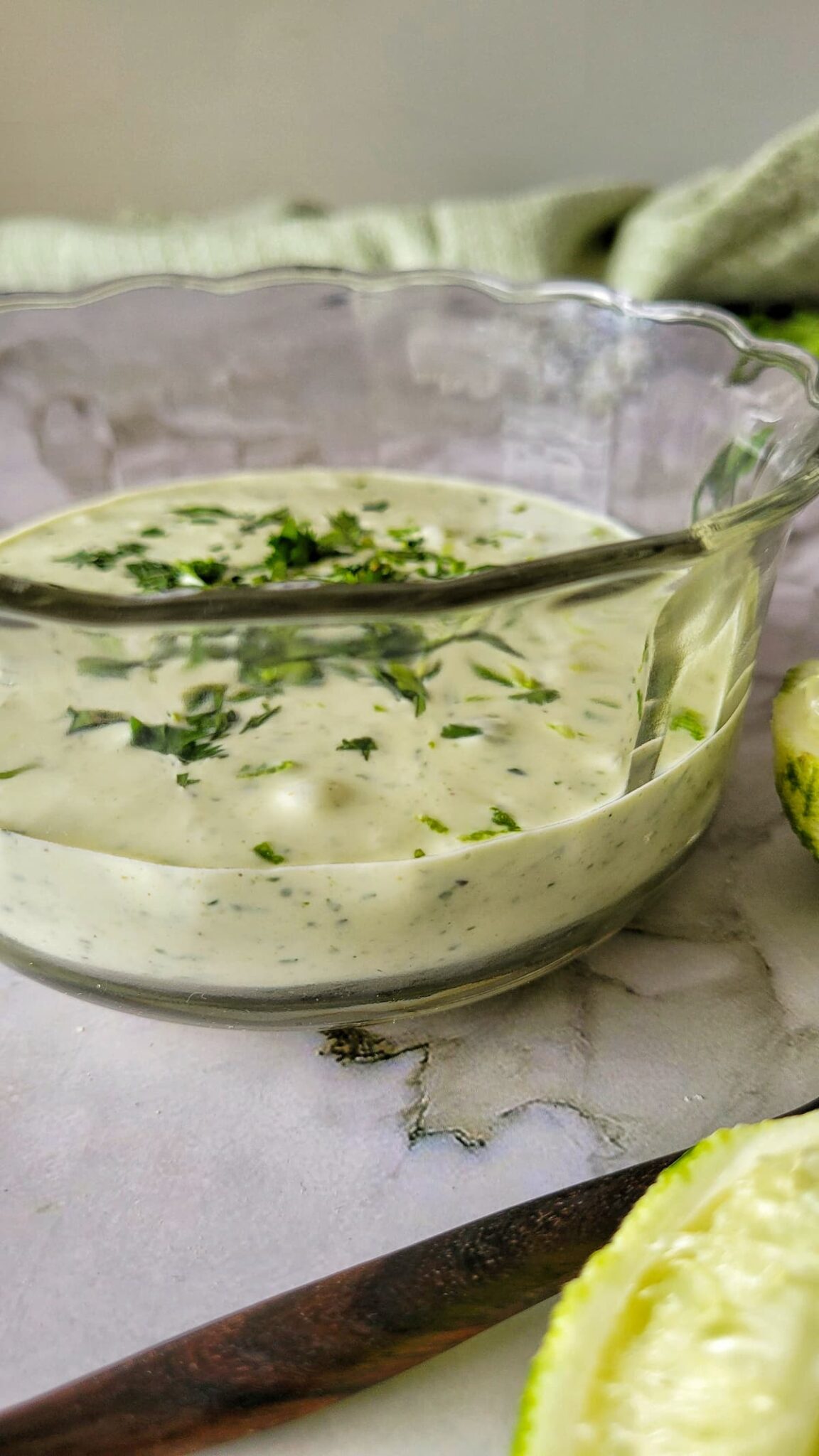 Cilantro Lime Crema – Creamy, Zesty & Easy to Make! - Hip Hip Gourmet