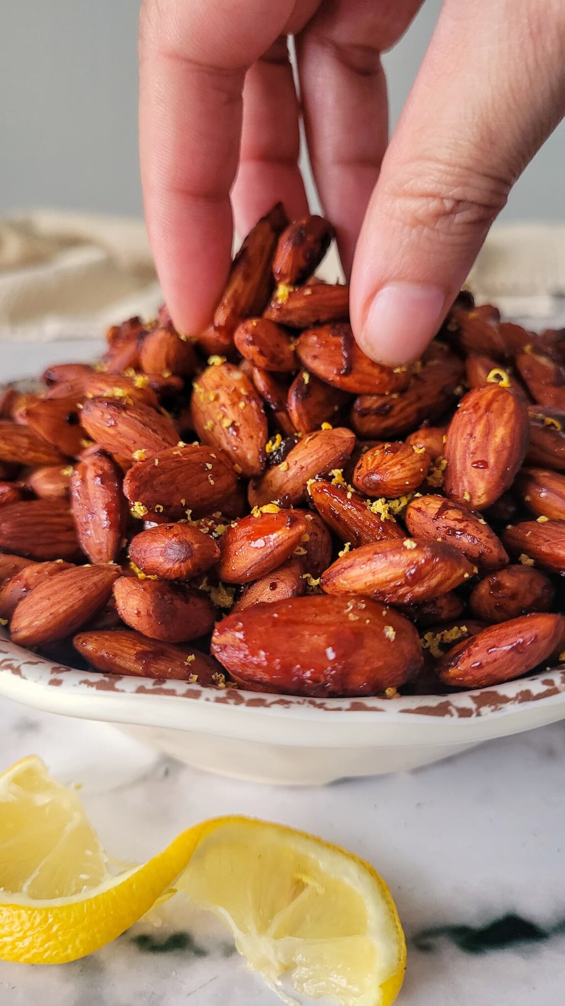 Lemon Almonds – A Bold and Zesty Snack - Hip Hip Gourmet