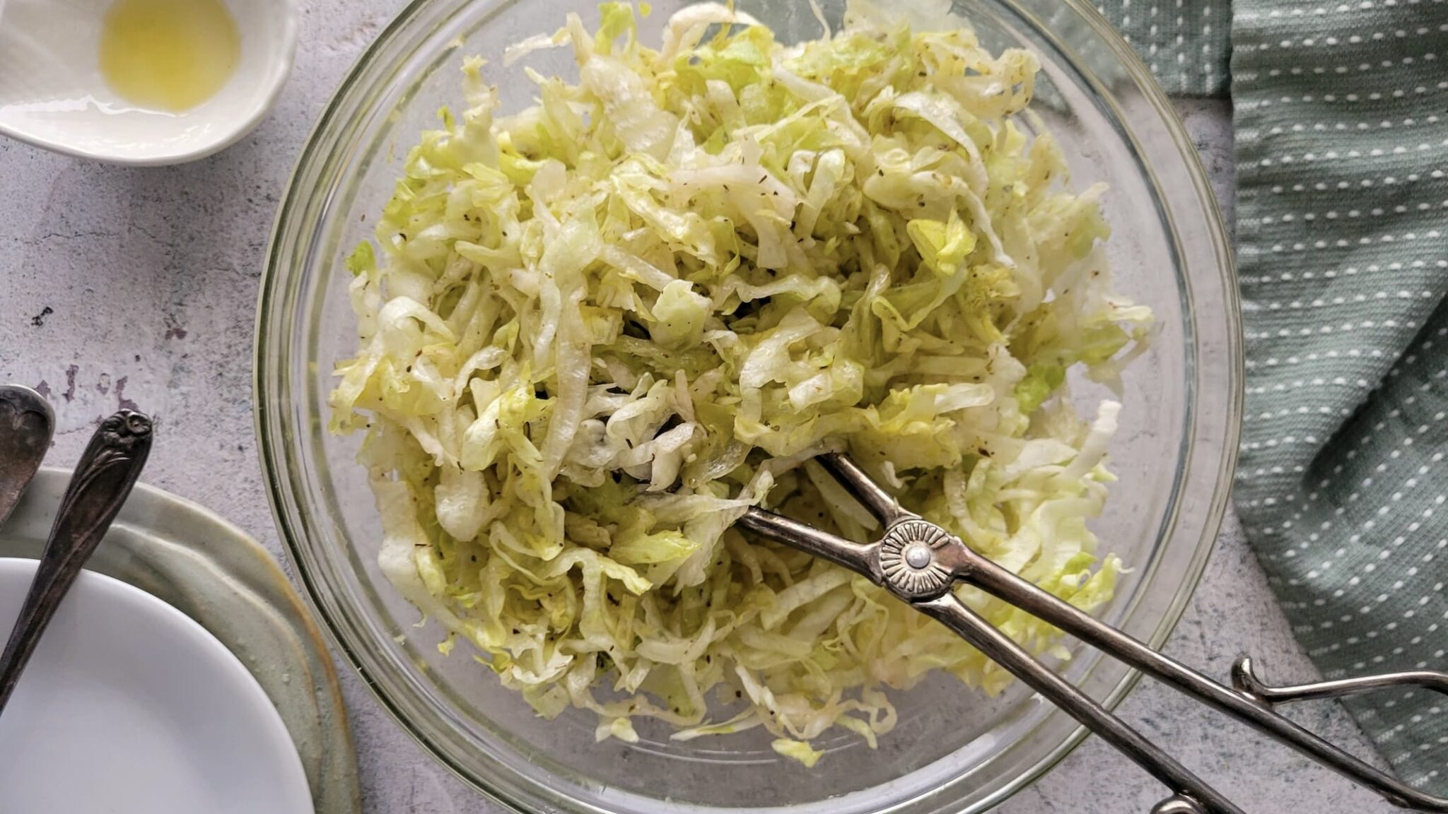 The Simplest Iceberg Lettuce Salad (in the world!) - Hip Hip Gourmet