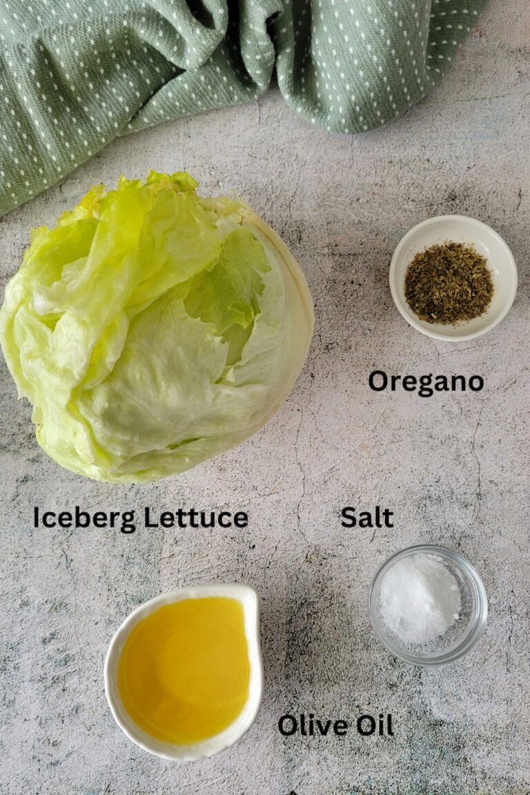 The Simplest Iceberg Lettuce Salad (in the world!) - Hip Hip Gourmet