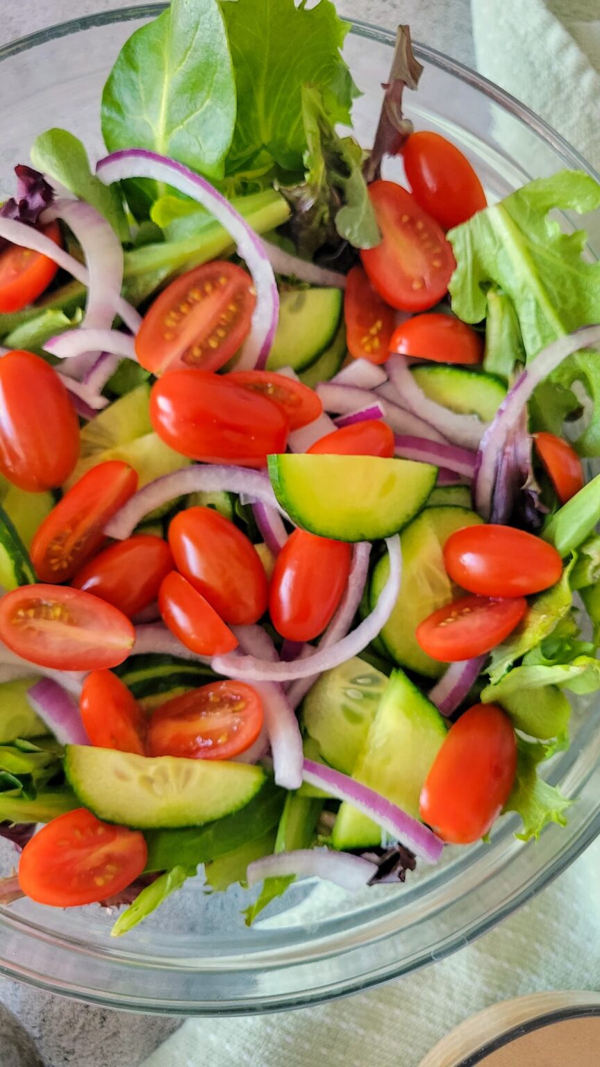 Restaurant-Style House Salad Recipe (Easy Garden Salad) - Hip Hip Gourmet