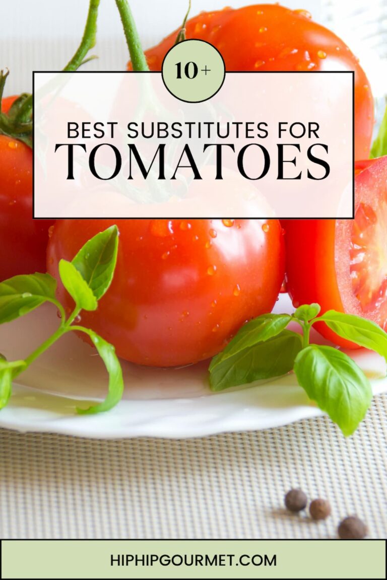 Tomato Substitutes (That Work Like Magic!) - Hip Hip Gourmet