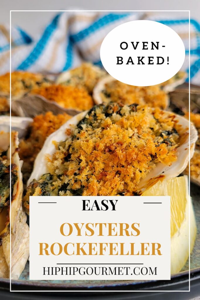 Baked Oysters Recipe (Creamy Rockefeller-Style!) - Hip Hip Gourmet