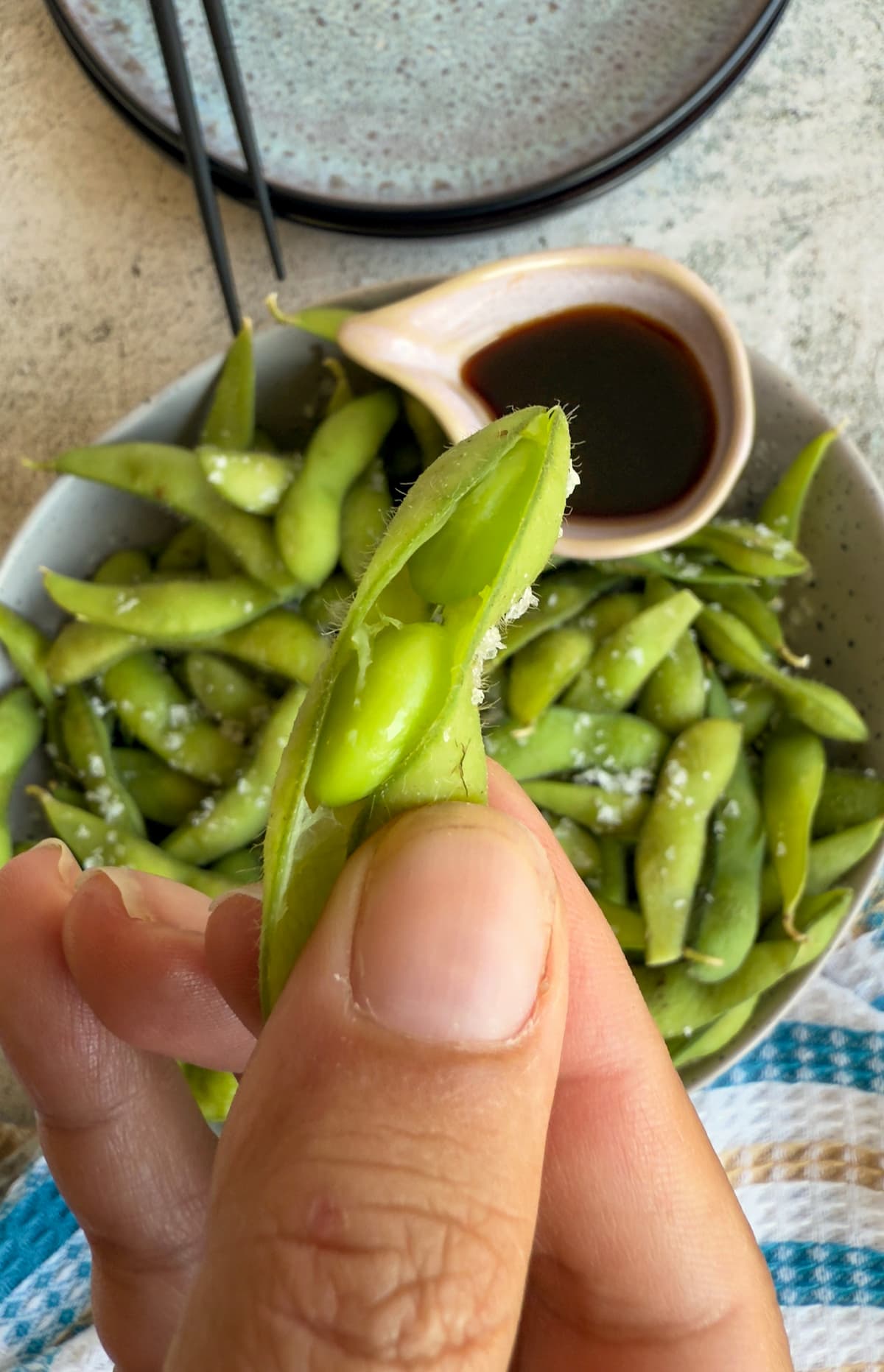 Steamed Edamame (with Optional Flavour Upgrades!) - Hip Hip Gourmet